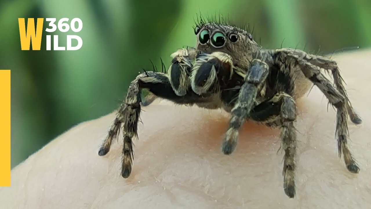 Smily Spider 🕷️ 😊 as a Pet || Incredible Wildlife || WILD360 - YouTube