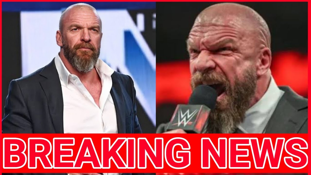 "Tears Everywhere! Triple H Delivers Shocking News That Stuns the WWE ...