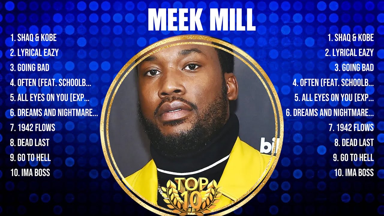 Meek Mill Top Hits Popular Songs - Top 10 Song Collection - YouTube