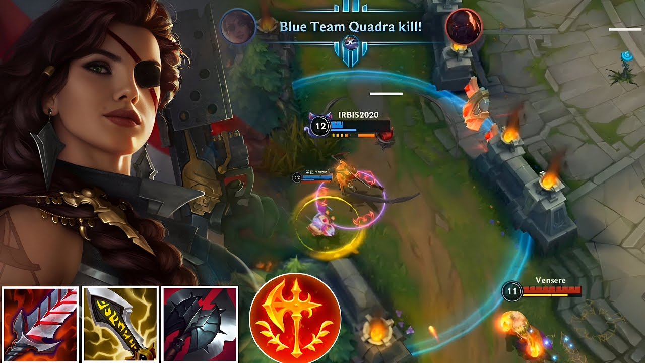 Wild Rift - Top 1 Samira ADC Duo Lane Gameplay - YouTube