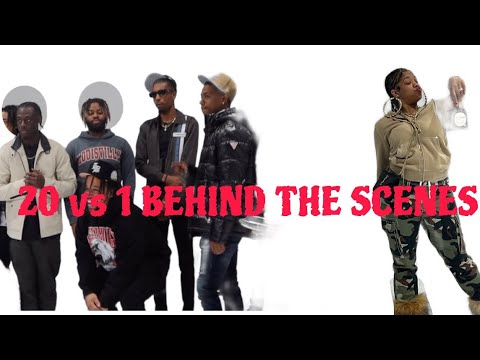 20 vs 1 STOPTOUCHIN : BEHIND THE SCENES (got lit!!!) - YouTube