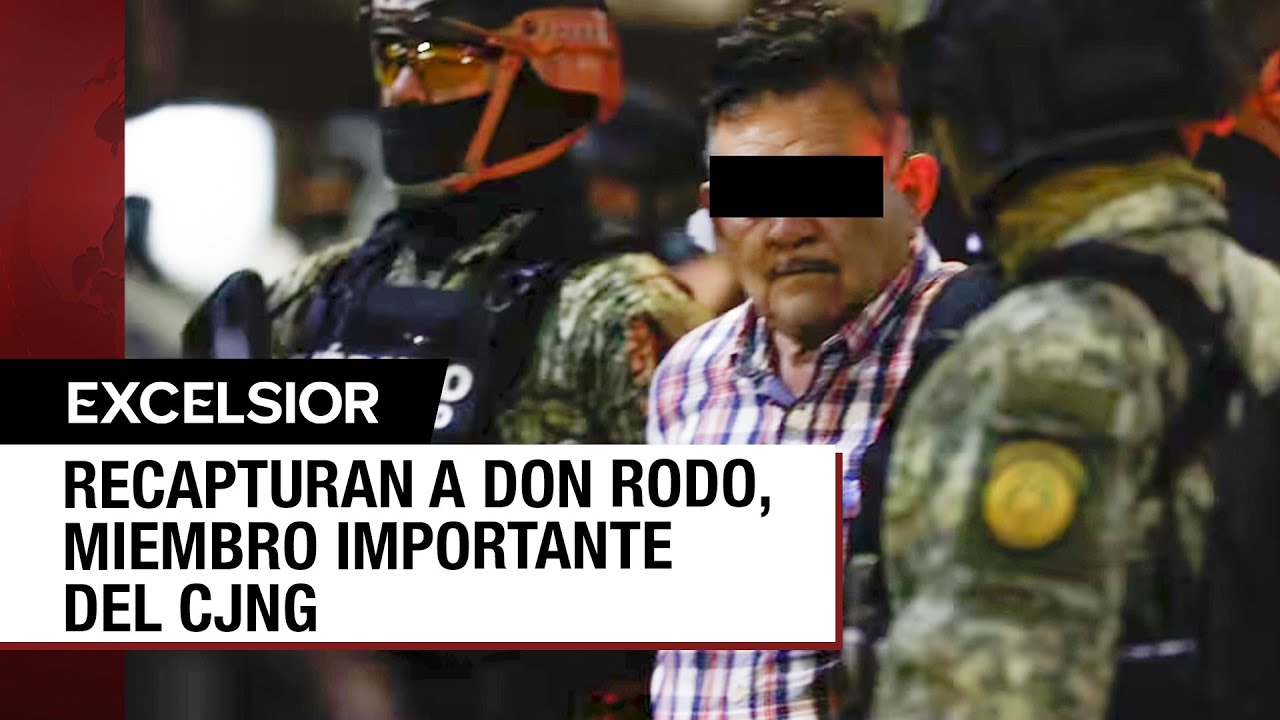 Aprehenden en Jalisco a Don Rodo, hermano de El Mencho - YouTube