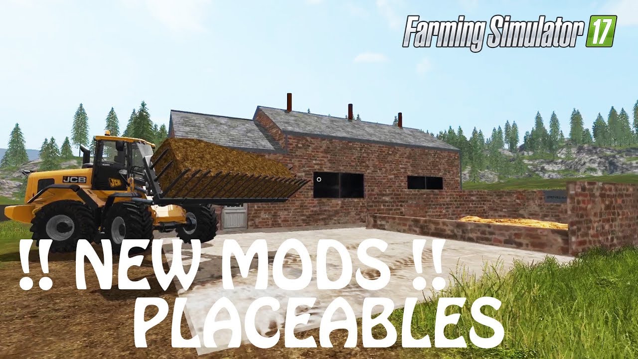 NEW PLACEABLE MODS in Farming Simulator 2017 | THEY ARE REALLY COOL ...