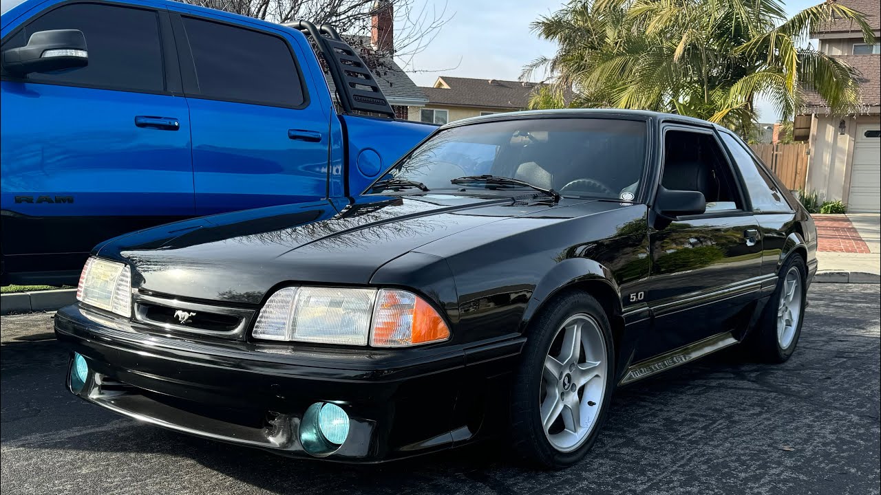 1988 supercharged Fox walk around - YouTube