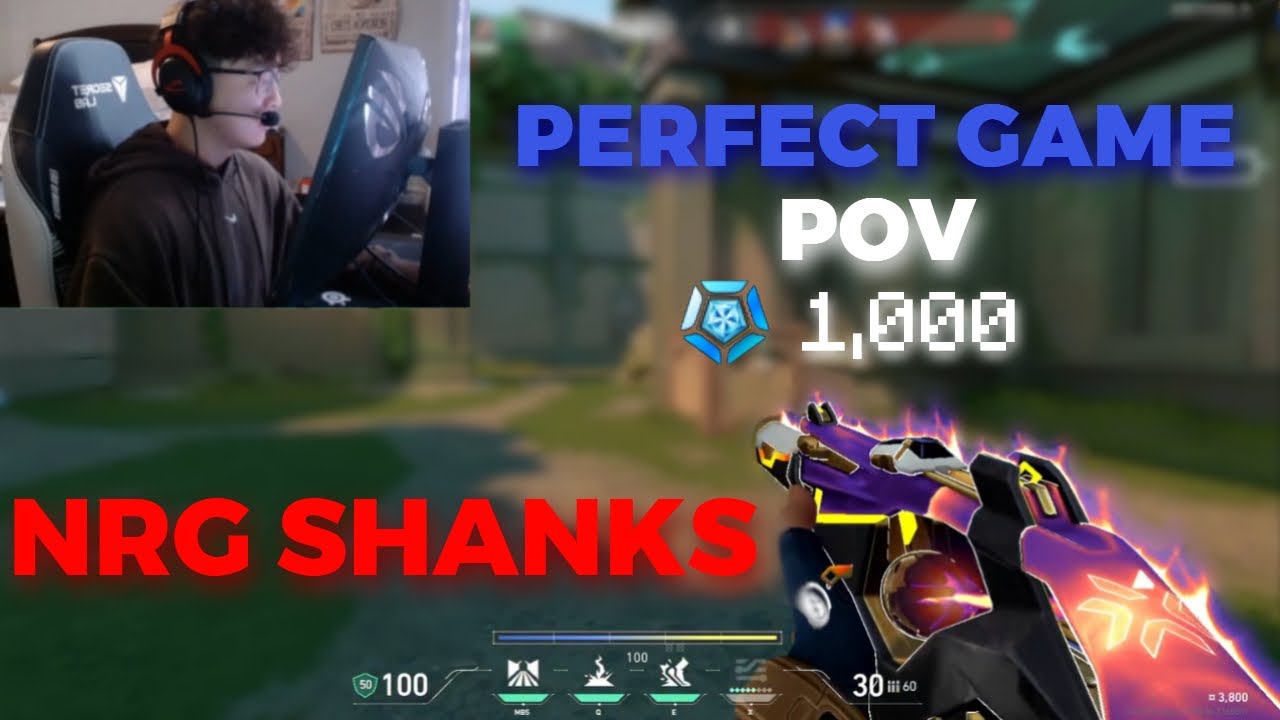 PERFECT GAME NRG Shanks NEON on LOTUS | VALORANT VOD - YouTube