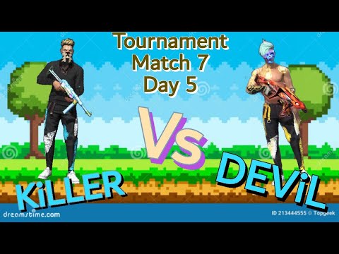 TD KILLER VS TD DEVIL | MATCH 7 DAY 5 | FULL OP CUSTOM | LIKE SUBSCRIBE ...