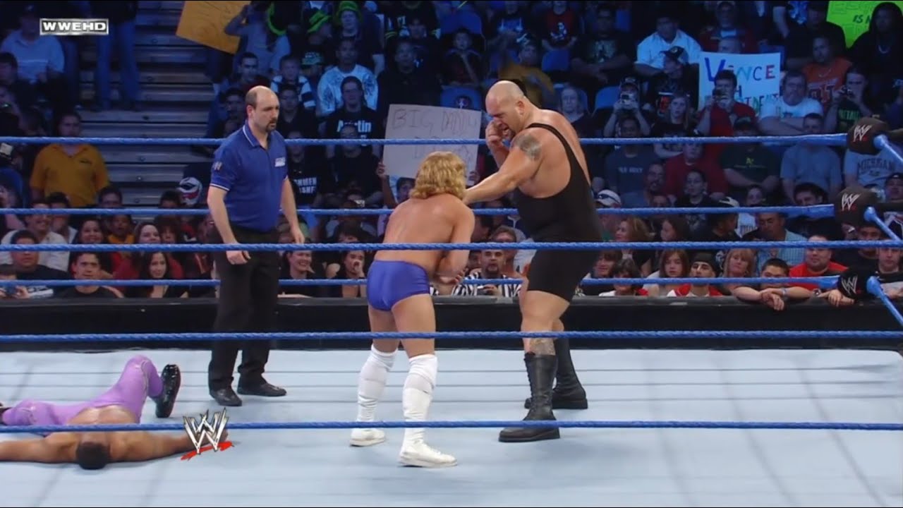 Big Show vs Jay Garland & Joey Ryan (Handicap) Leaves a message for ...