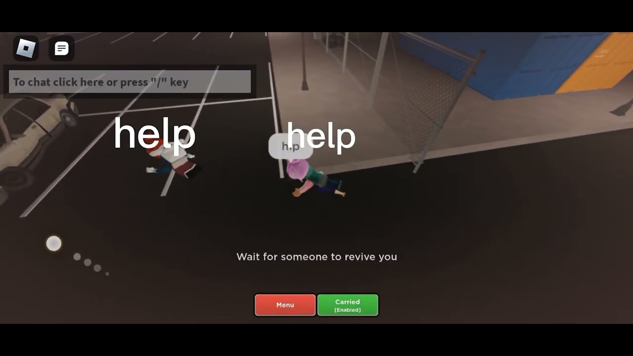 roblox evade i says help and other girl says help - YouTube