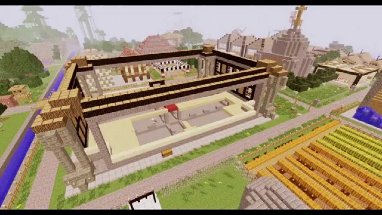 Lost in Medieval: University Timelapse HD (russian minecraft pvp server ...