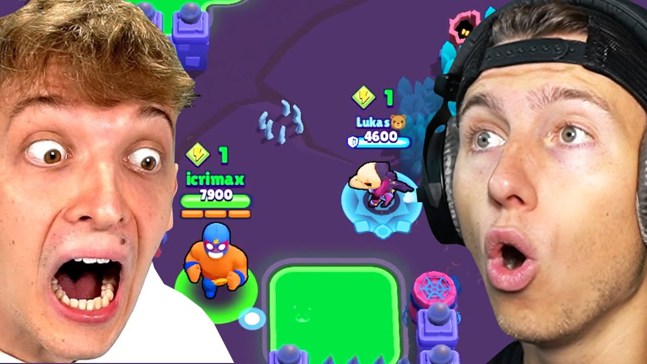 iCrimax ERSTE RUNDE BRAWL STARS mit Lukas - YouTube