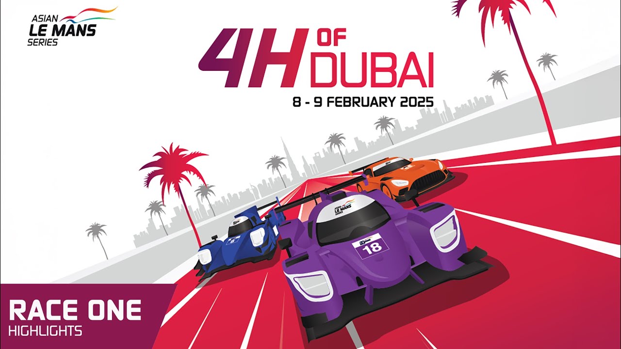4 Hours of Dubai - Race 1 Highlights - YouTube