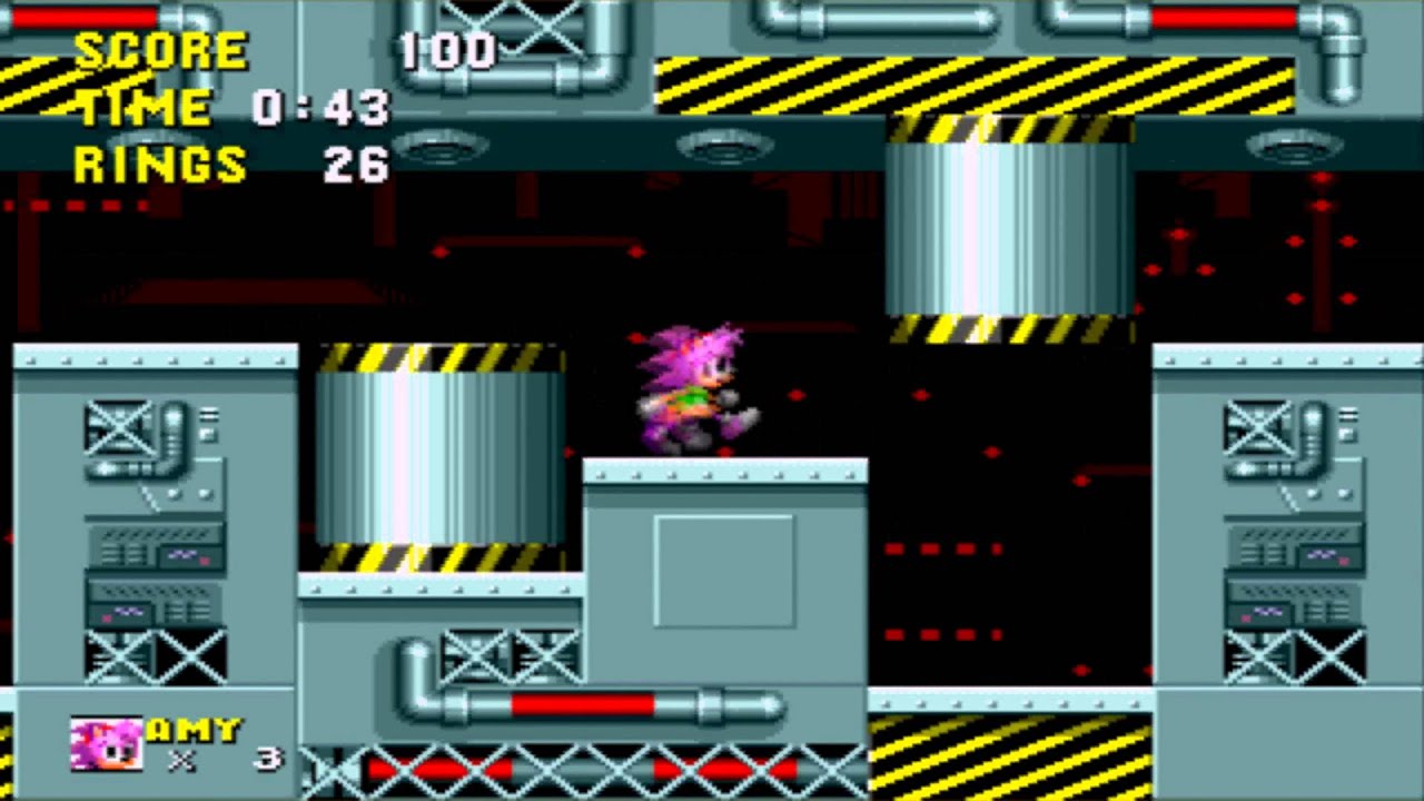 Let's Play Amy Rose in Sonic 1 - FINALE - Game Over! - YouTube