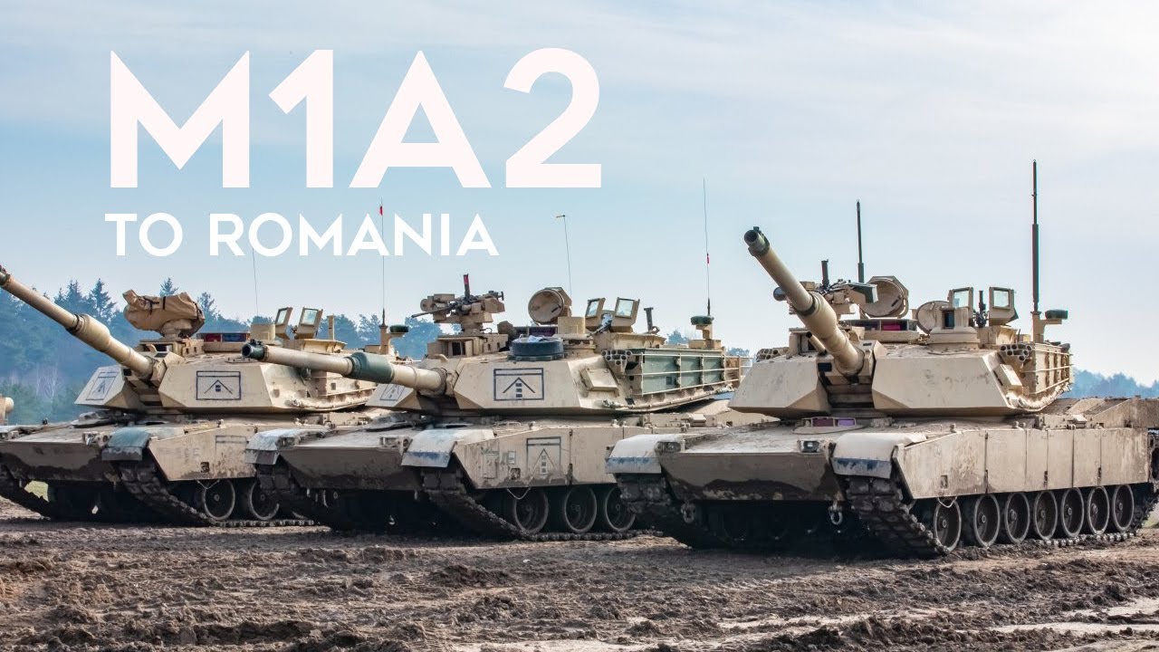 Romania Spends 1.1 Billion Euros To Acquire 54 M1A2 Abrams Tanks - YouTube