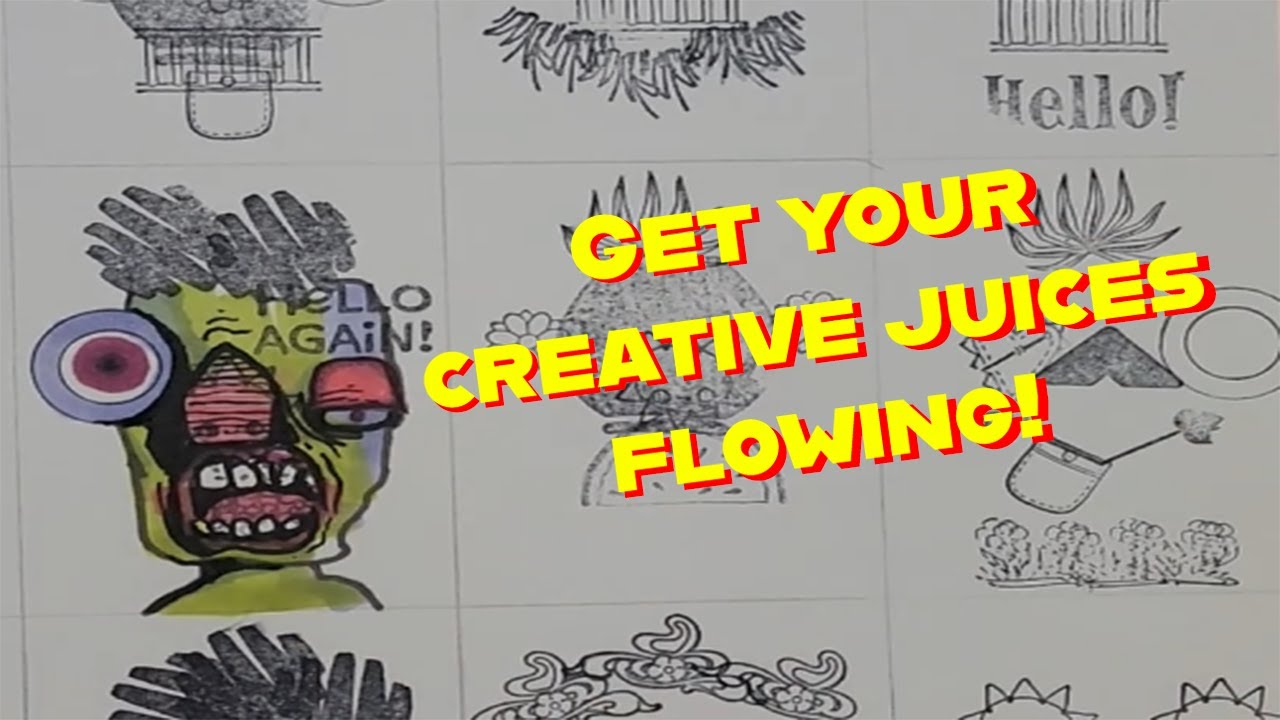 A fun process for getting your creative juices flowing: Using Ink ...