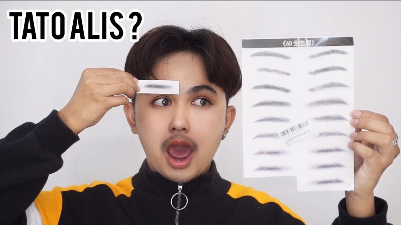 VIRAL ‼️ MENEBALKAN ALIS SECARA INSTAN HANYA 1 KALI TEMPEL DENGAN TATO ...