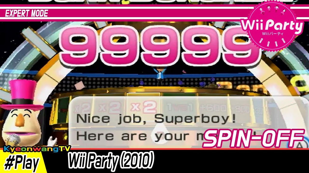 Wii Party -Spinoff (Expert,#38) Player Superboy vs Gabi vs Theo vs ...