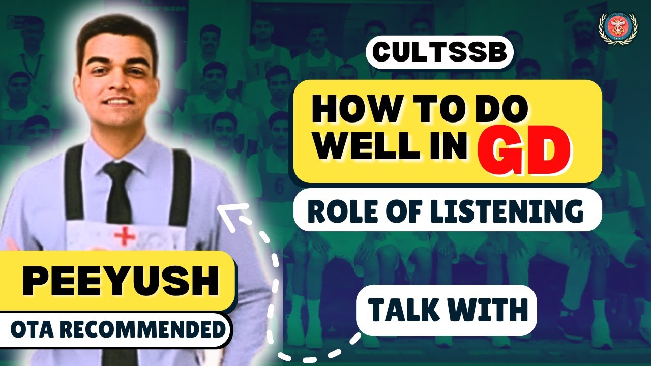 How to do well in GD (GTO) + Tips for GD & Listening + Reccomended ...