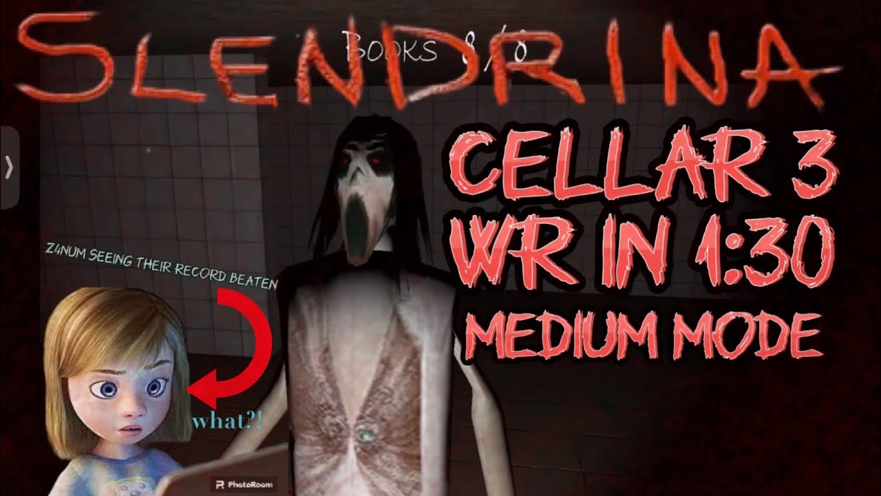 Slendrina the Cellar PC - Cellar 3 - Medium Mode Speedrun in 1:30 [WR ...