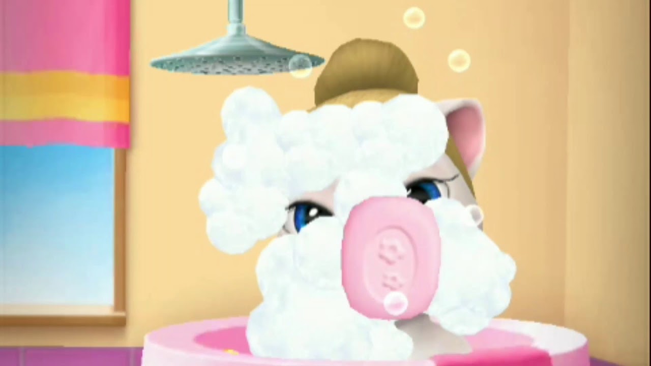 MY TALKING ANGELA ..TAKE A BATH.AND DANCE - YouTube