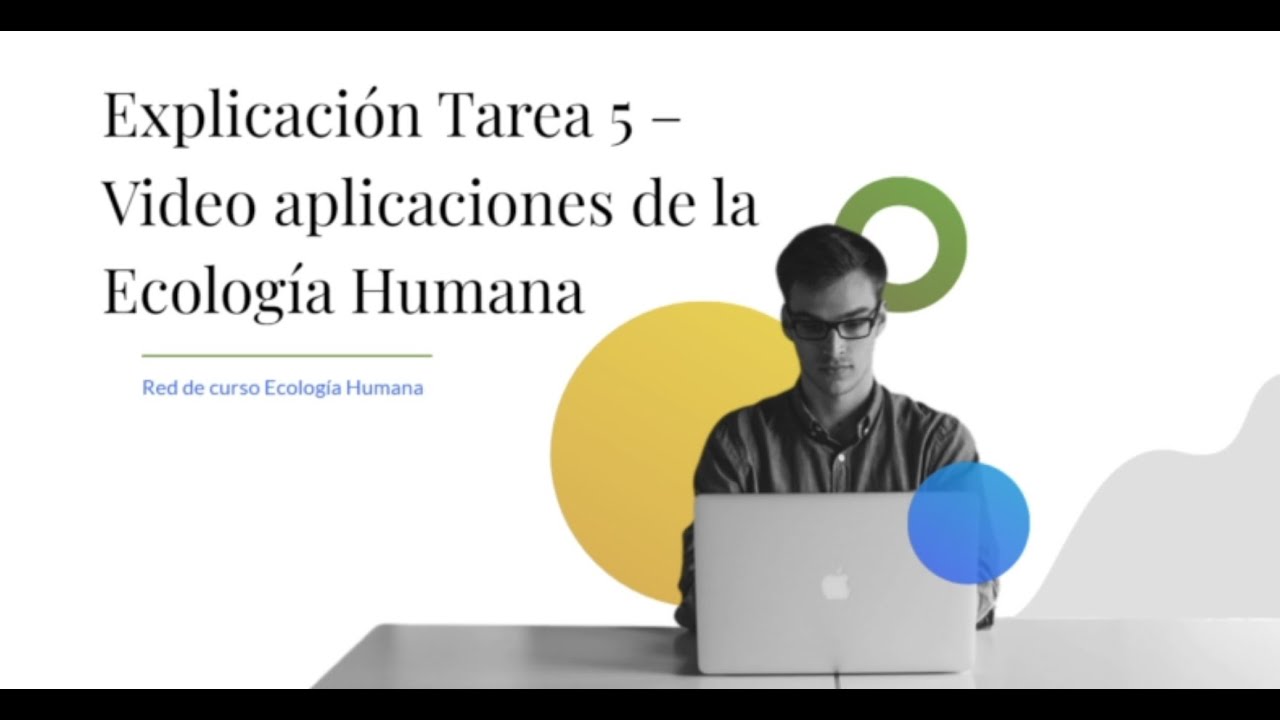 Explicación Tarea 5 – Video aplicaciones de la Ecología Humana - YouTube