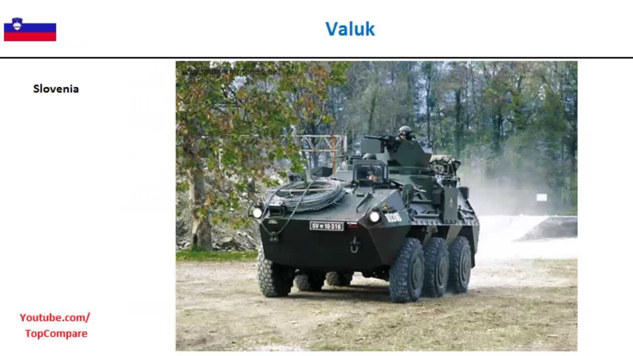 Valuk, six-wheeled personnel carriers specifications - YouTube