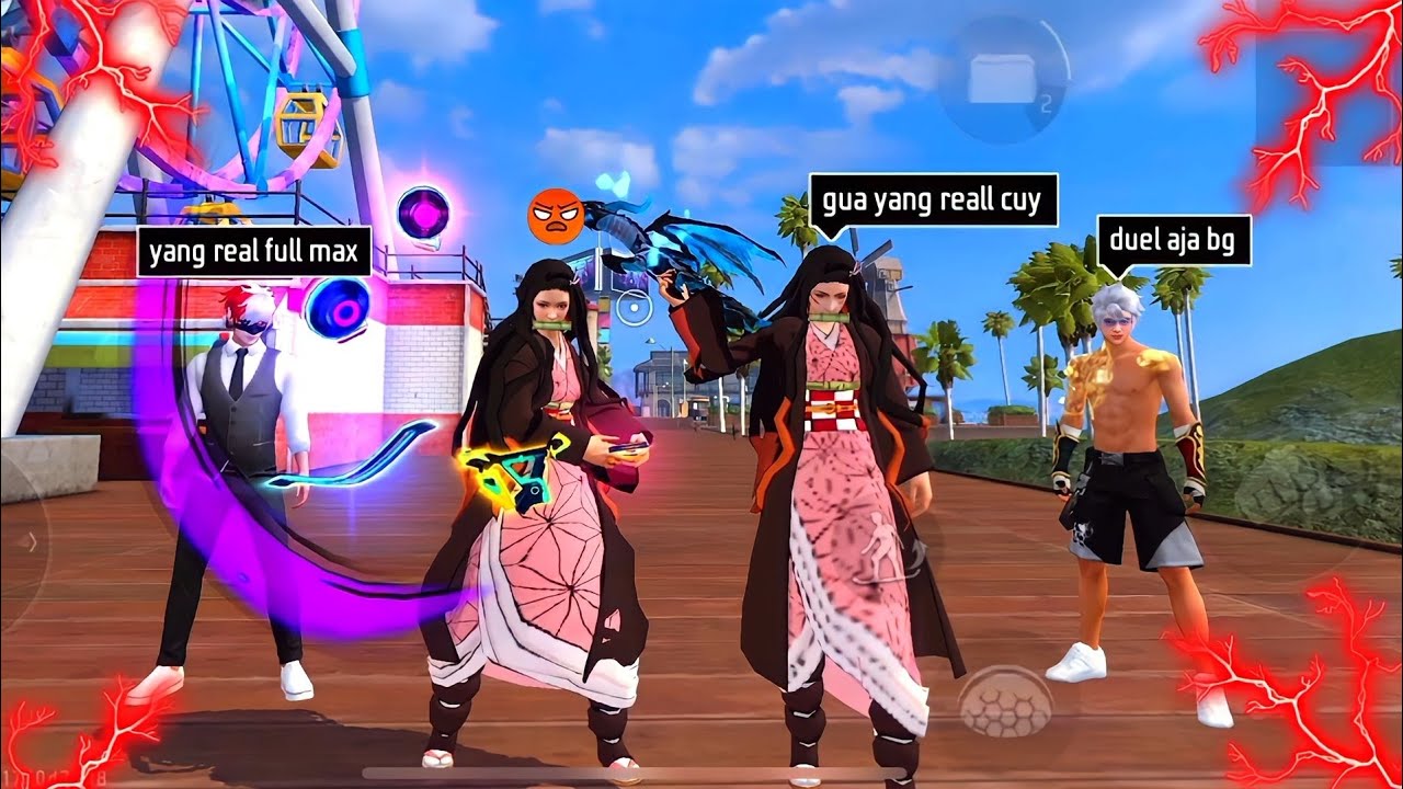 KETIKA BEN GAJE ASLI KETEMU SAMA YANG KW😈 SO SOAN PAMER EMOTE!! AUTO ...