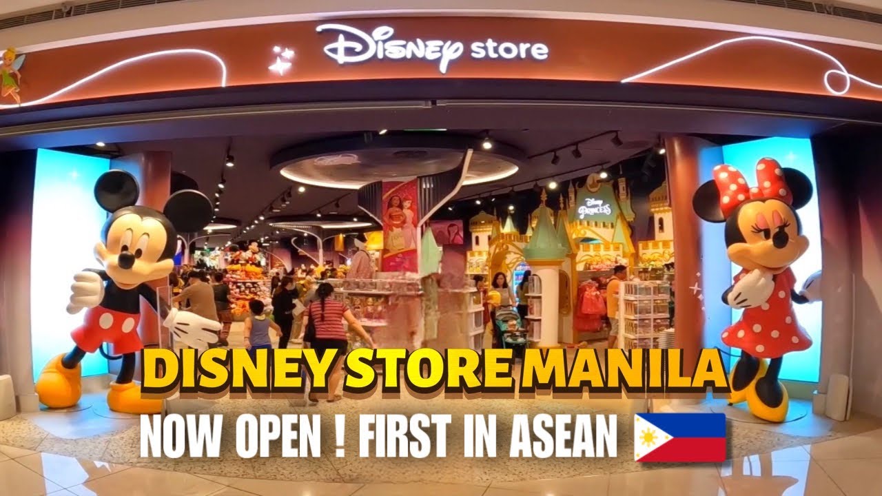 The MAGIC is HERE ! NOW OPEN ! The First Ever DISNEY STORE in the ...