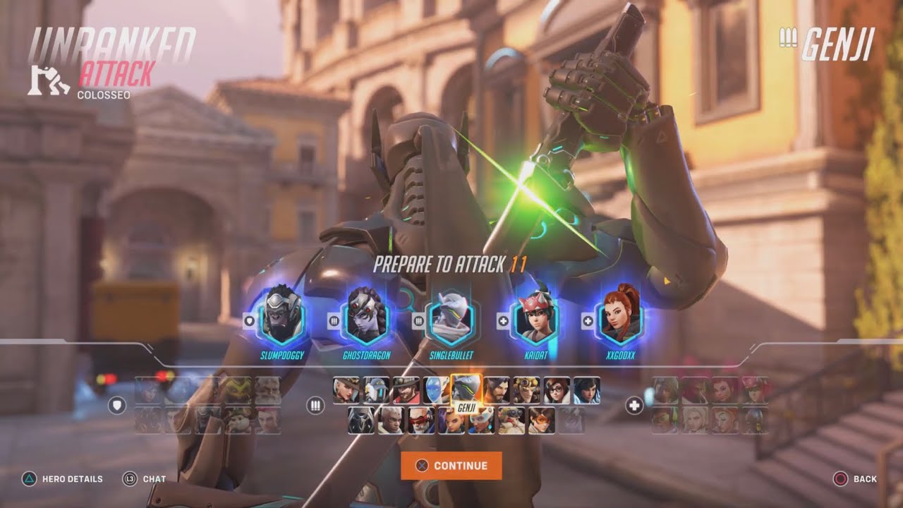 Genji Overwatch 2 Gameplay No Commentary) (Ps5) (1080p 60) - YouTube