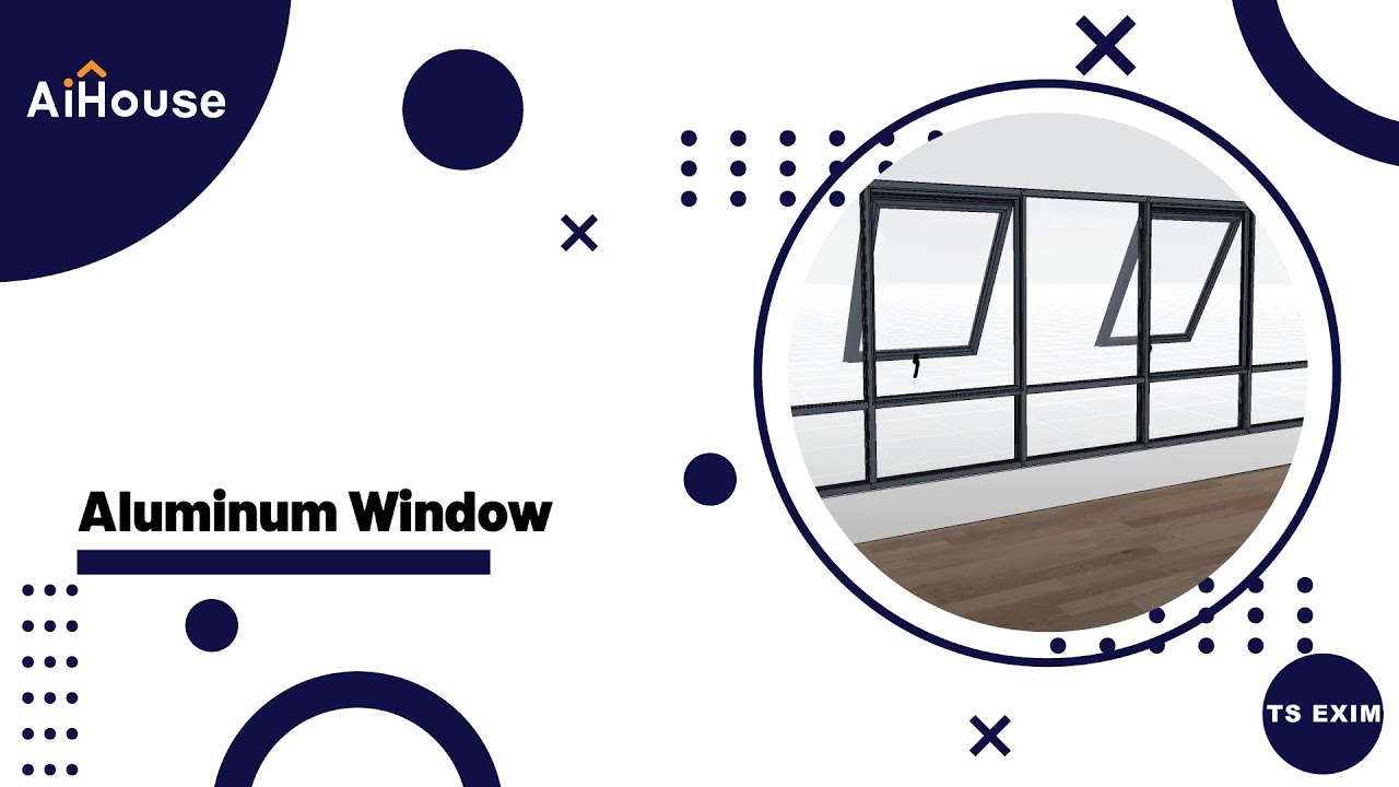 [Aluminium Door FAQs] V5 plus - How to draw this aluminum window ...