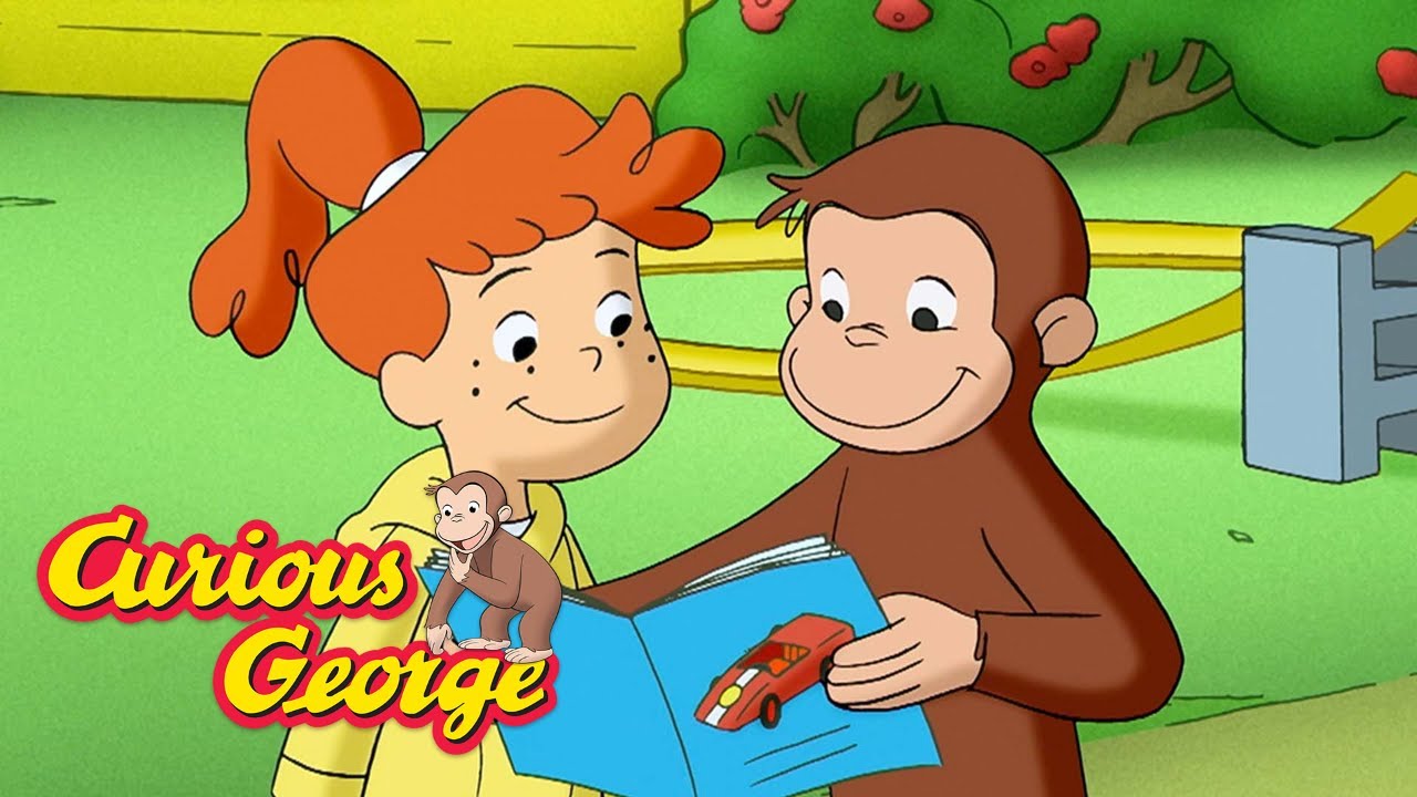 Curious George 🏎 Racing Car 🏎 Kids Cartoon 🐵 Kids Movies 🐵 Videos for ...