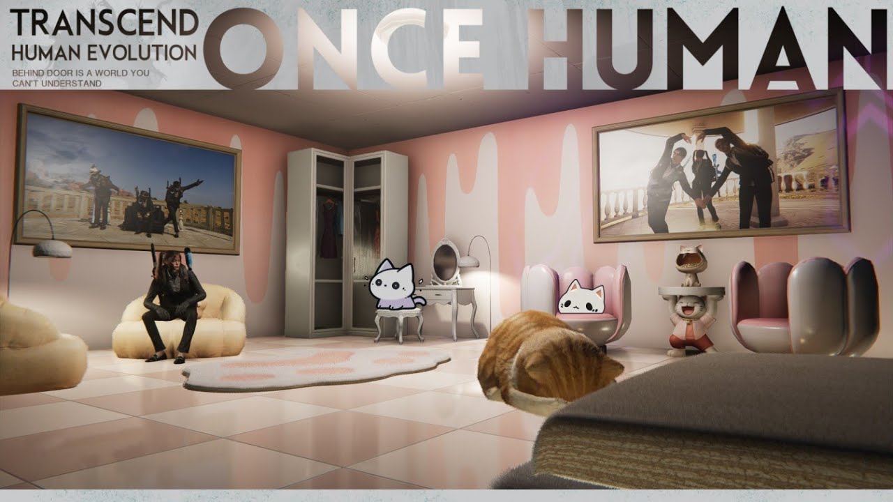 [Once Human] Modern Minimalist House Showcase - Base Tour - YouTube