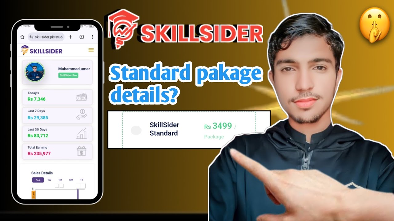 SkillSider Standard Package Details | Earn Money with SkillSider | Complete Guide - YouTube