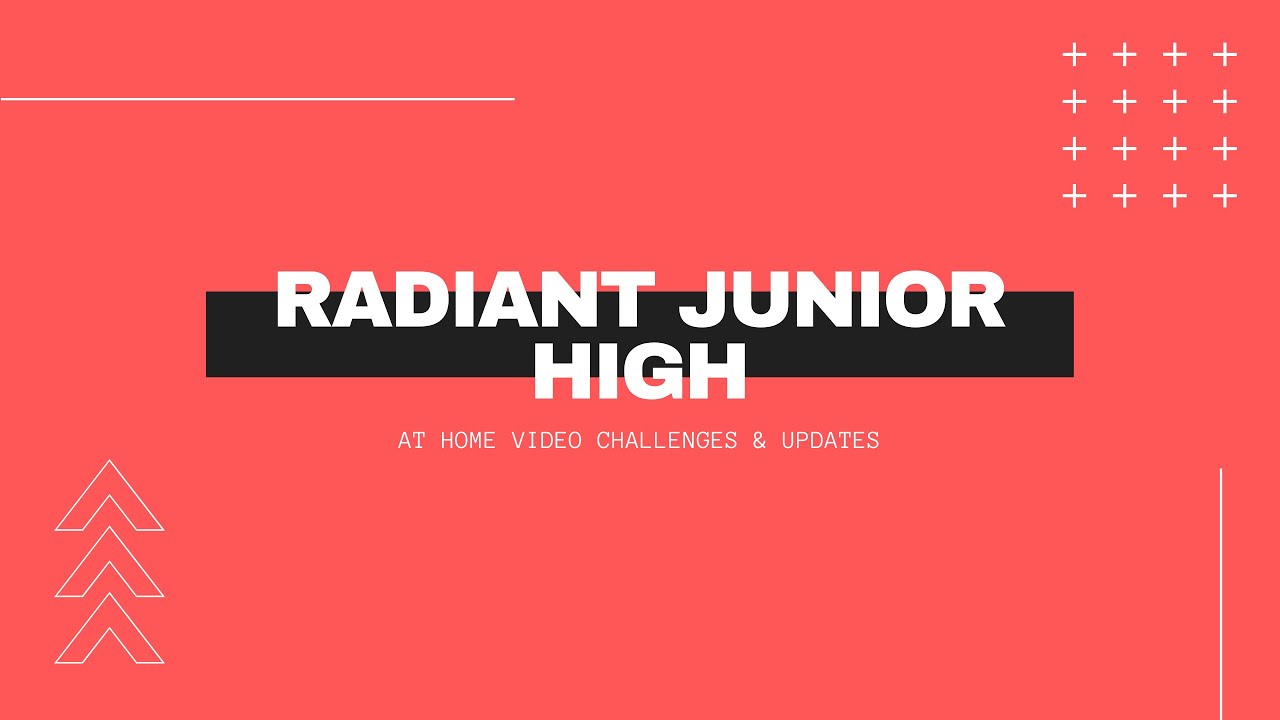 Radiant Students Junior High | Tik Tok Challenge with Joey - YouTube