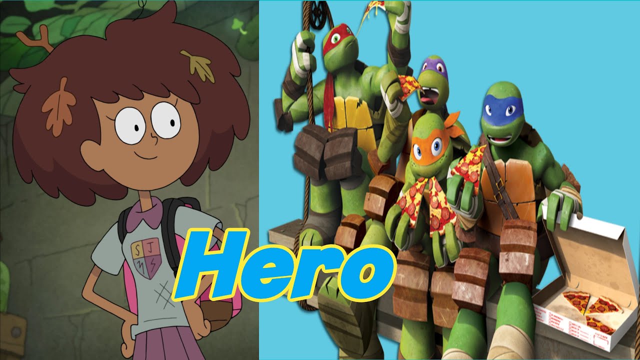TMNT y Amphibia Canción: (Hero Skillet) Especial de 51 subs. - YouTube