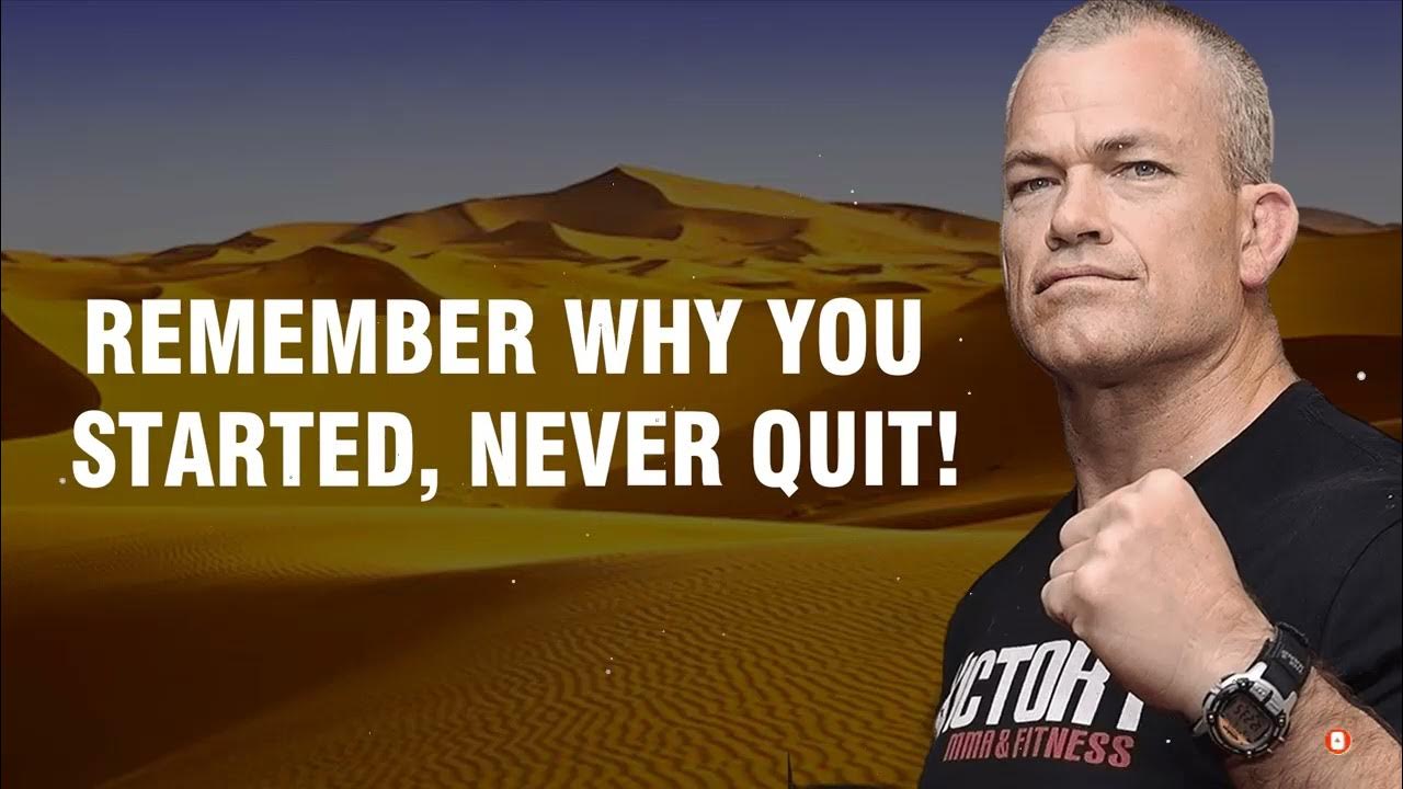 REMEMBER WHY YOU STARTED, NEVER QUIT! - David Goggins and Jocko Willink - Motivational Speech ...