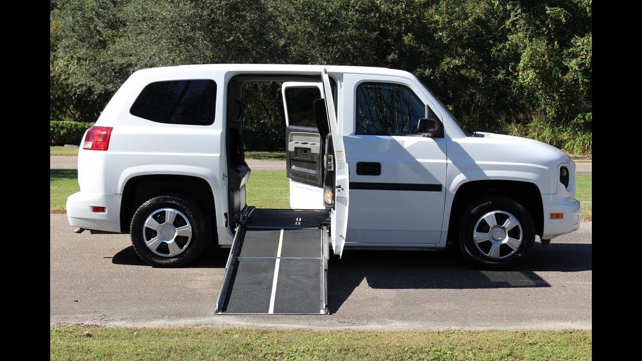 Wheelchair van handicap ramp VPG MV-1 2014 WHITE 43k www ...