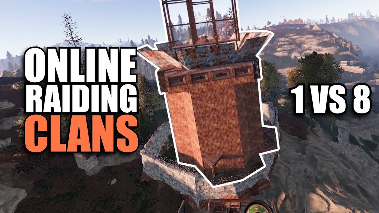 ONLINE RAIDING 2 CLANS | Rust Solo Survival (6 of 6) - YouTube
