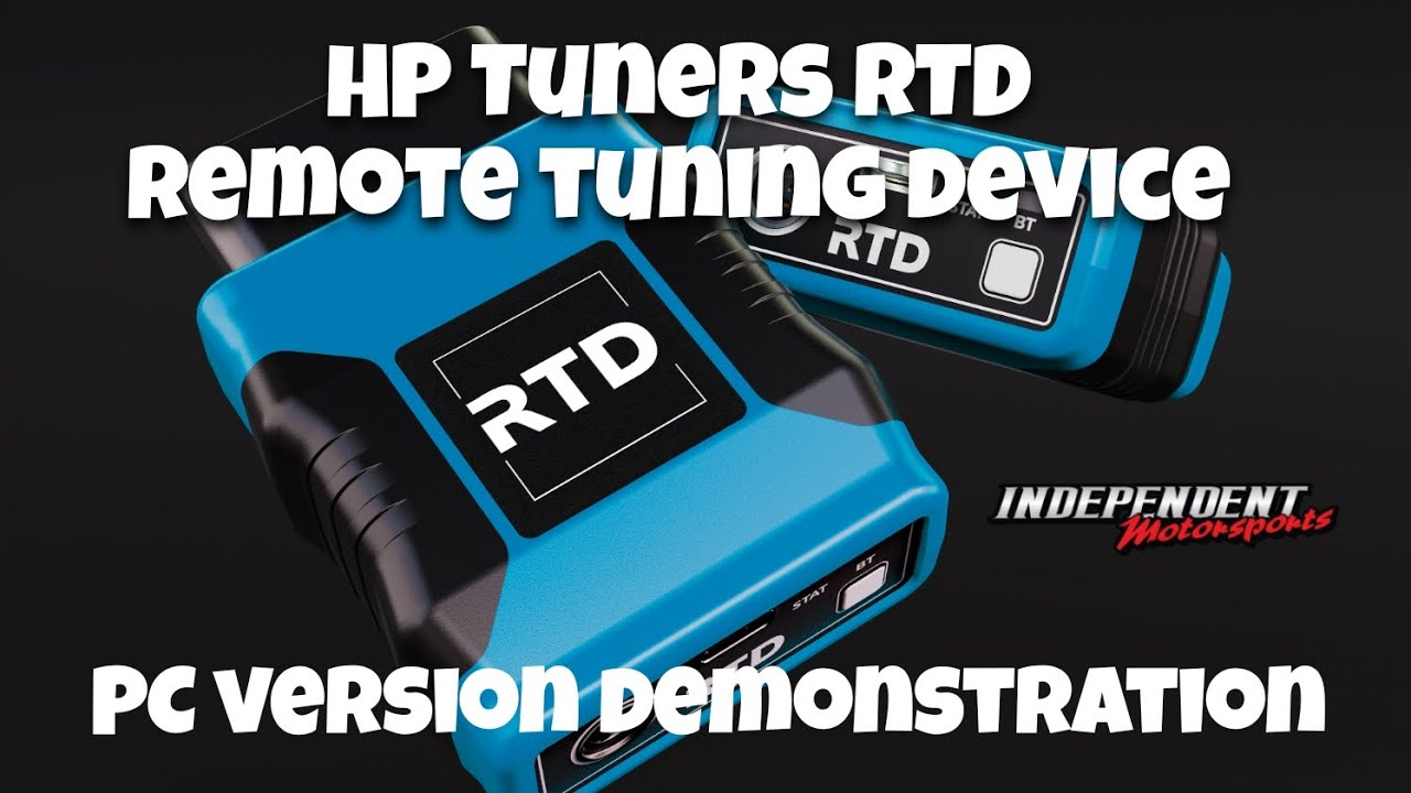 HP tuners RTD remote tuning dongle PC version demonstration. - YouTube