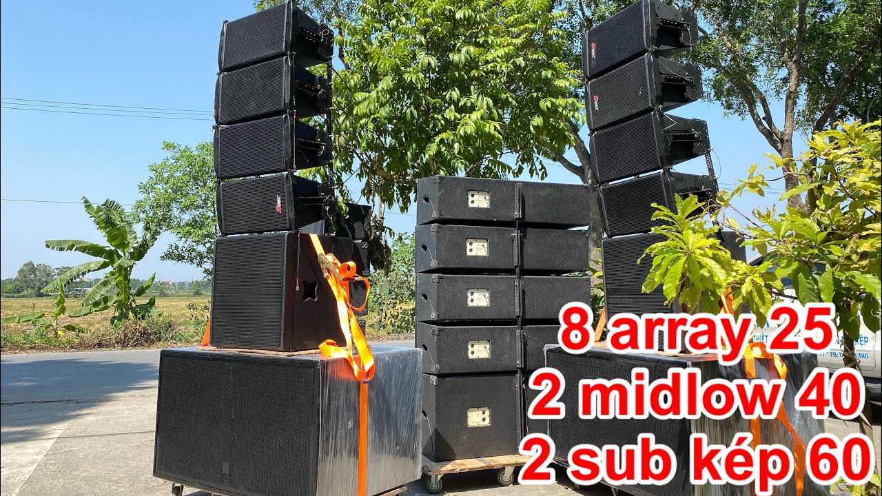 Còn 1 set array Seer bãi xịn quá đẹp . chờ dân chơi đến bốc . 8 tay 25 + 2 midlow 40 + 2 sub kép ...