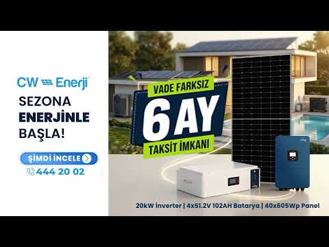 Off-Grid Güneş Enerjisi Sistemleriyle Sezona Enerjinle Başla! | CW Enerji