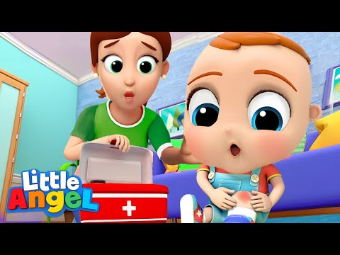 Boo Boo Song | + more Little Angel Kids Songs & Nursery Rhymes