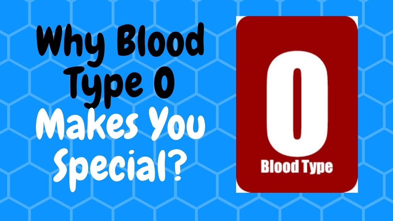 Why Blood Type O Makes You Special? - YouTube