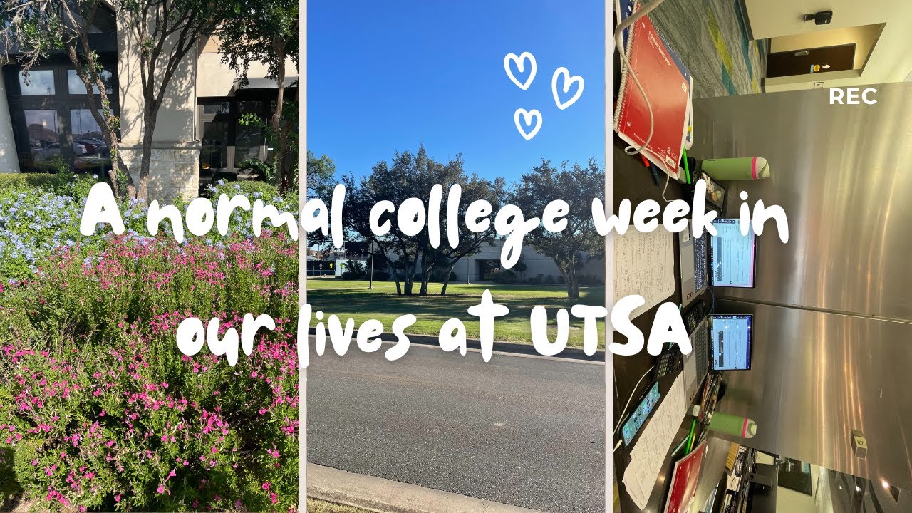 A normal college week in our lives at UTSA!! || COLLEGE FRESHMEN AT ...