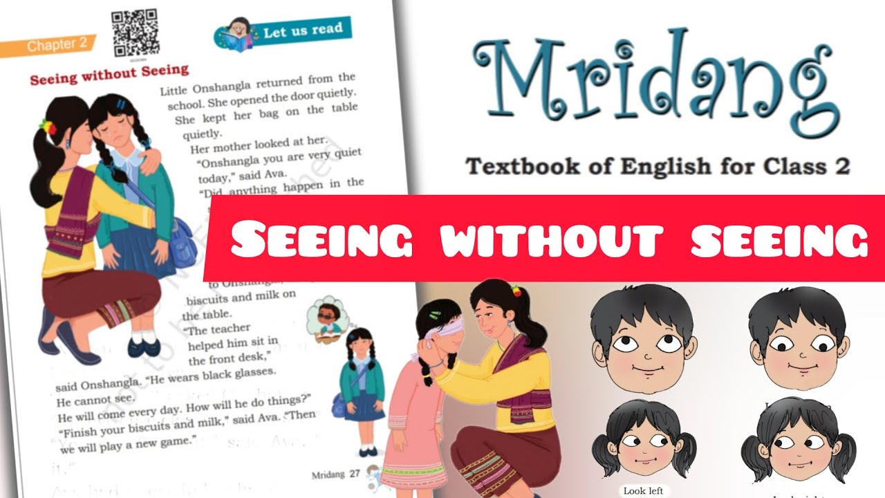 Seeing without seeing - #class2english #mridang question answer ...