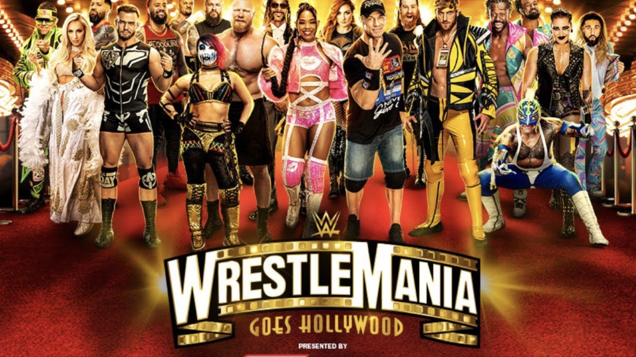 FULL WRESTLEMANIA NIGHT ONE *LIVE* - YouTube