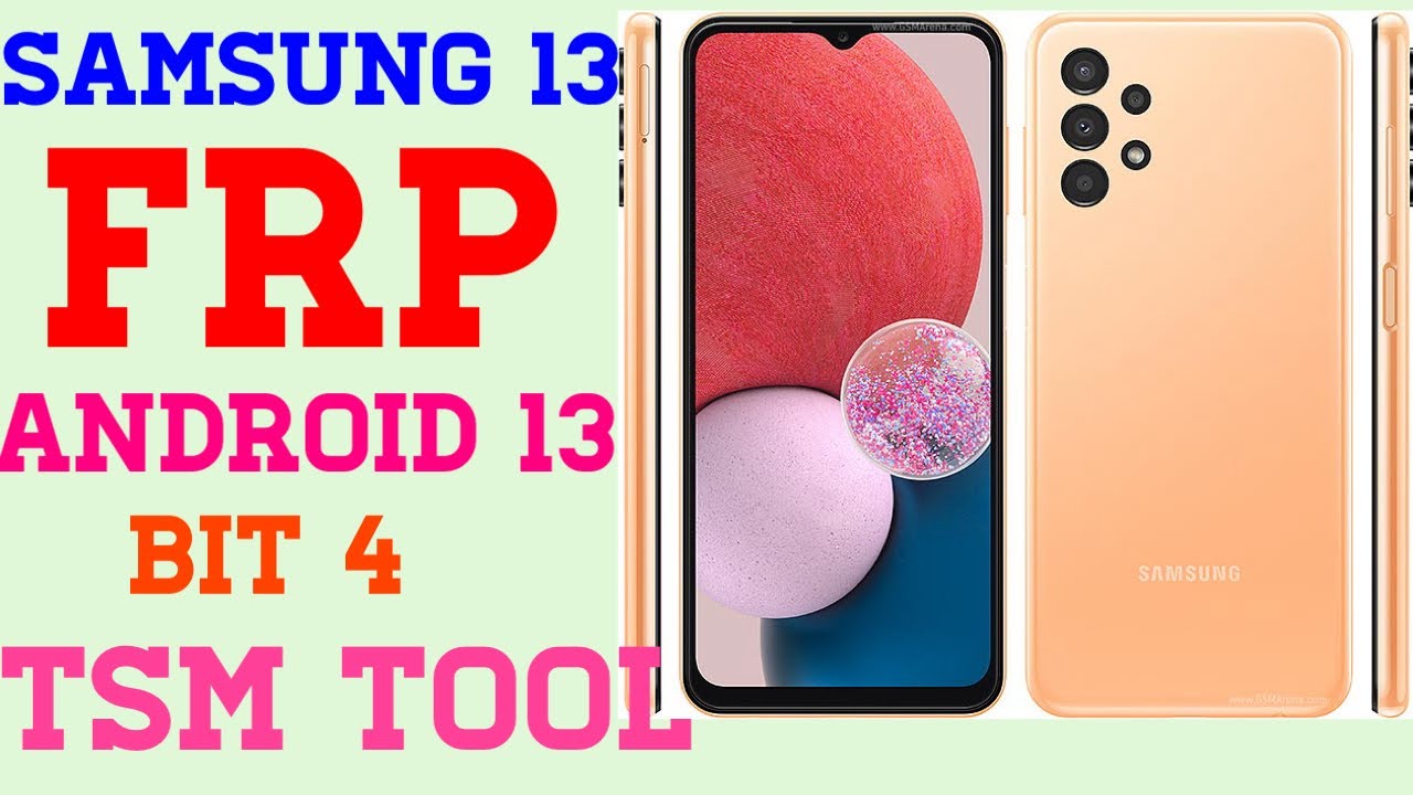 Samsung A13/ Samsung A135f frp removed android 13 by tsm tool #tsm # ...