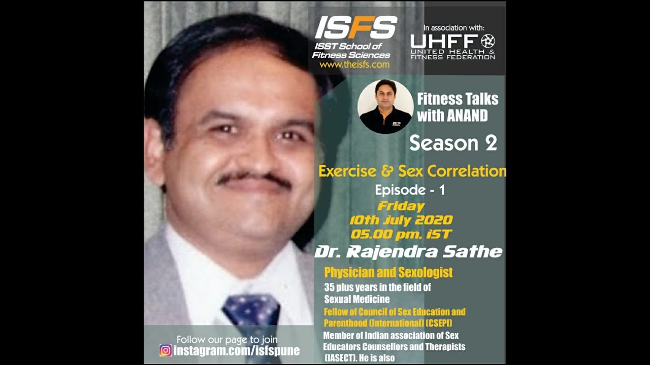 Fitness Talk with Anand S2E1 Dr Rajendra Sathe - YouTube