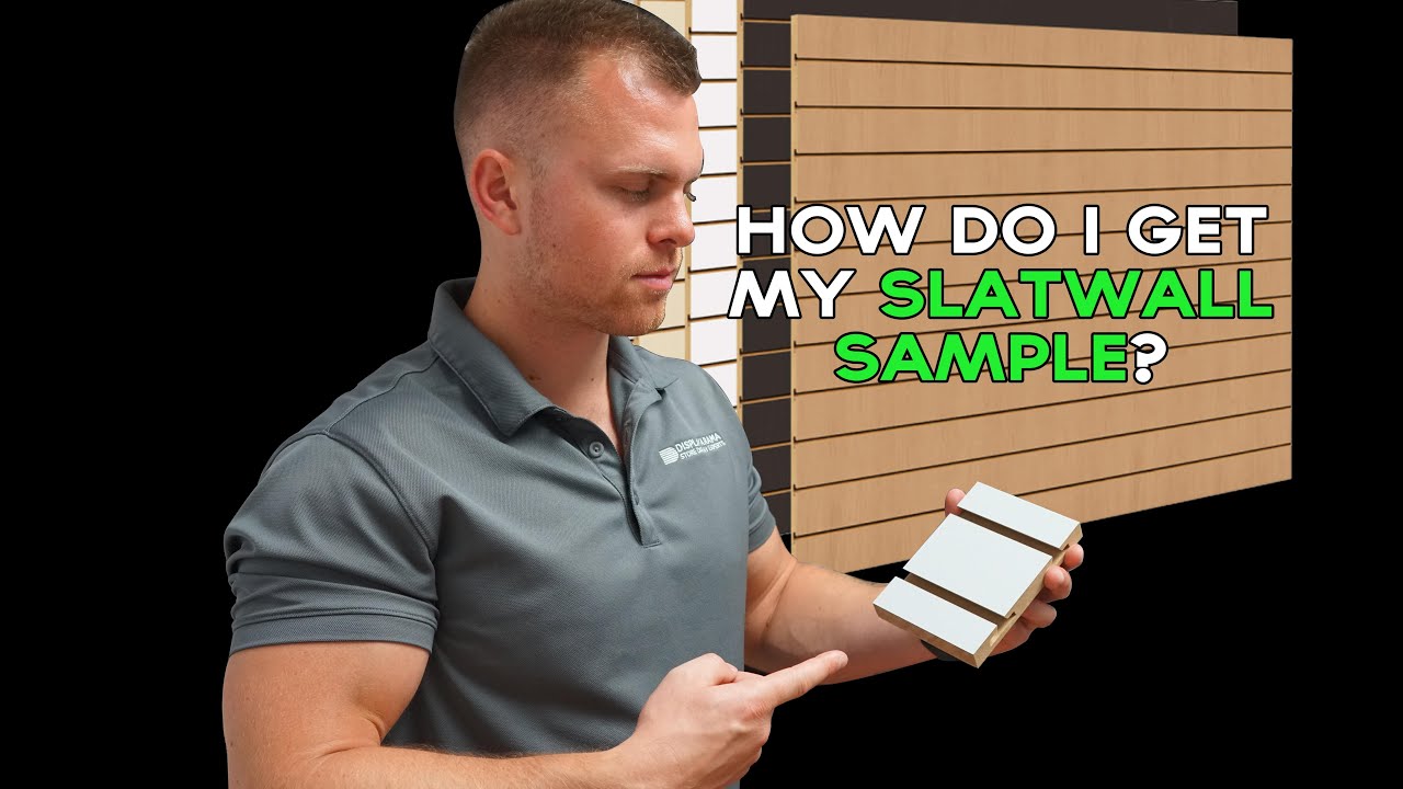 How Do I Get a Slatwall Sample? - YouTube