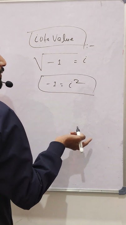 iota Value Math class 11th 12th Complex number and quadratic equation# ...