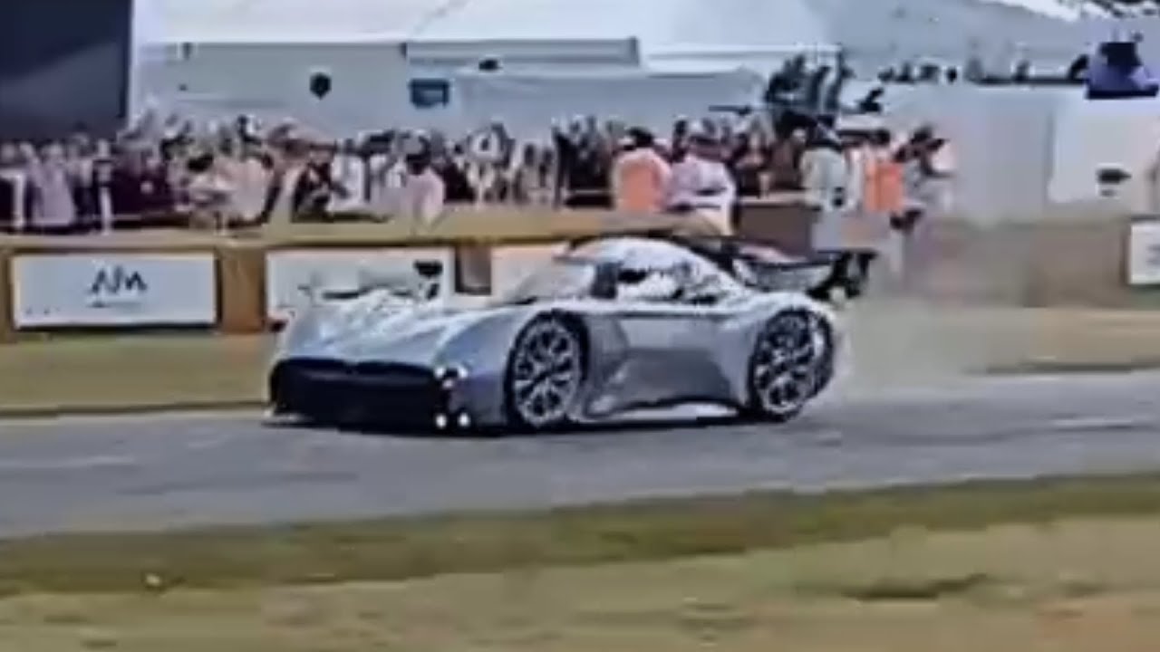 Mcmurtry fan car flyby at Goodwood Festival of speed 2023. - YouTube